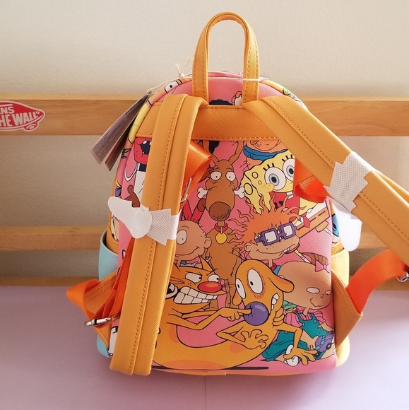 Bags | Loungefly 9s Nickelodeon Cartoons Mini Backpack | Poshmark